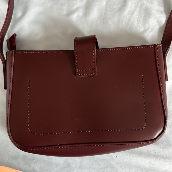 minisoLife | Bags | Miniso Life Purse Brown Faux Leather | Poshmark
